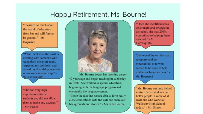 Ms. Bourne retires after 30 years at the high school | The Bradford