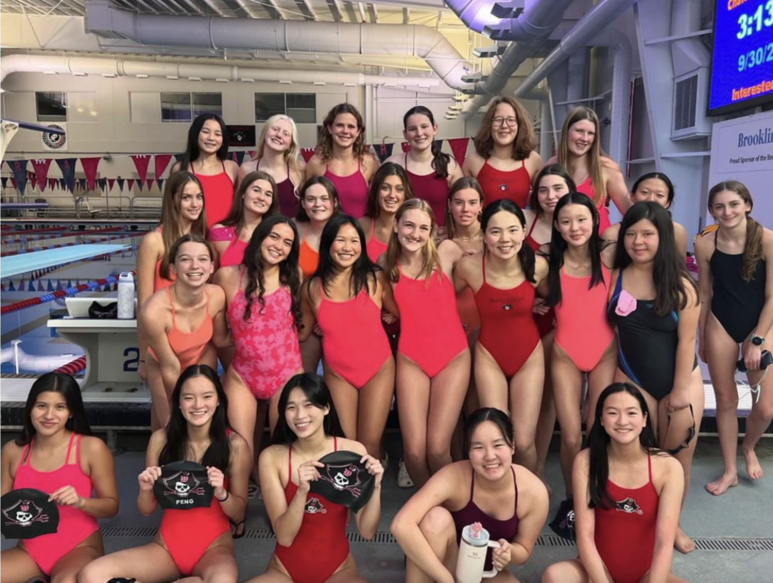 The girls’ swim and dive team makes waves with team spirit | The Bradford